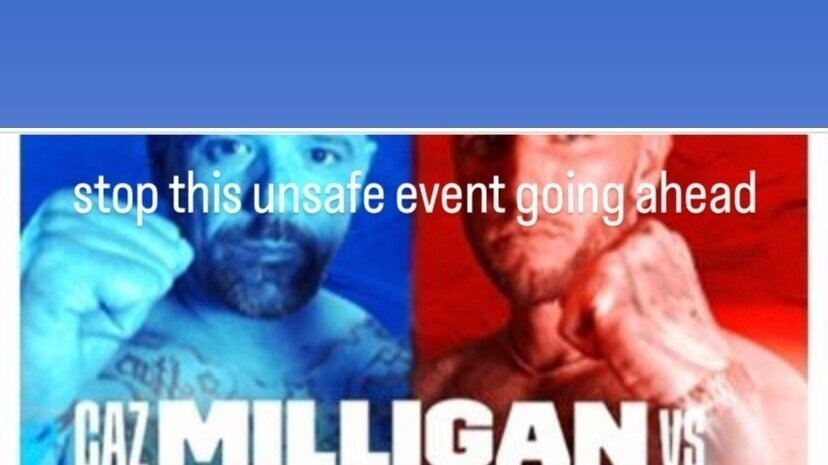 Petition · Stop the Caz Milligan Boxing Event at OVO Hydro on August ...