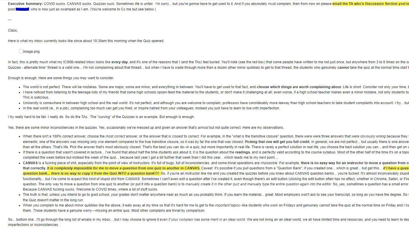 Petition · Take Action Against Professor Wayne Hayes - United States ...