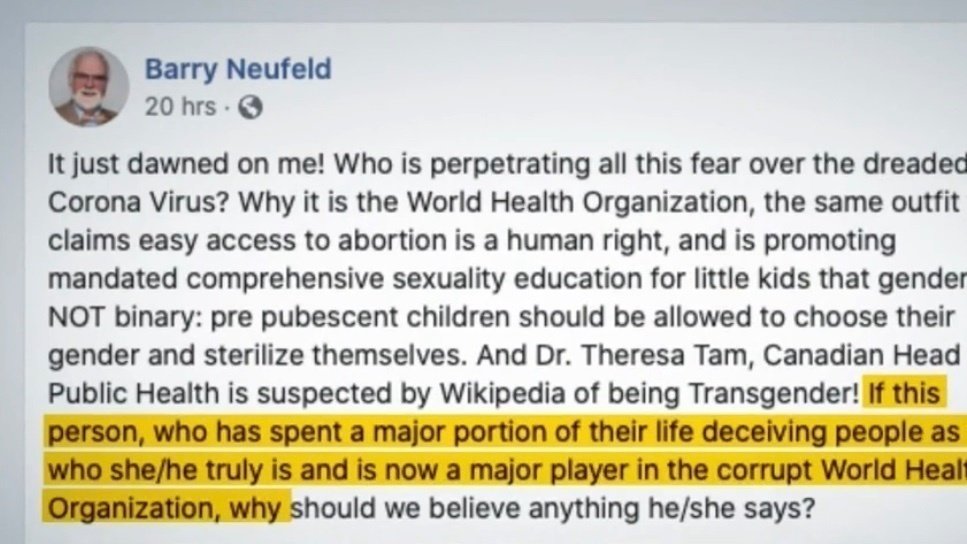 Petition · Barry Neufeld MUST resign - Canada · Change.org