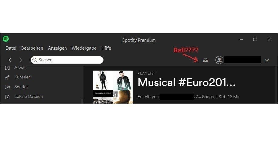 Petition · We want the Spotify notification bell back - Deutschland ...