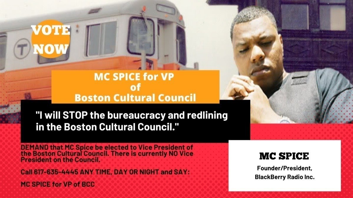 Petition · MC Spice for Boston Cultural Council VP · Change.org