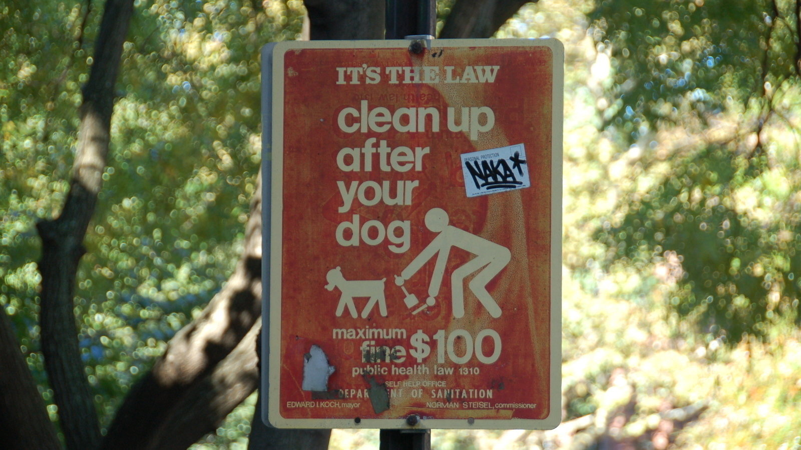 Petition · NYC Scoop-the-Poop Signs: Put them back! - United States ...