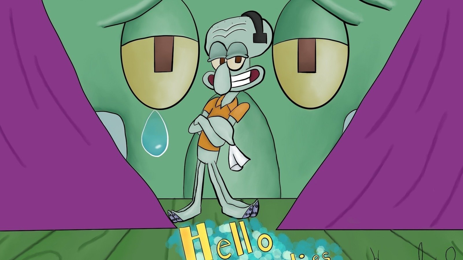 Petisi · Live Konser Virtual "Squidward Boys Who Cry" - Indonesia ...