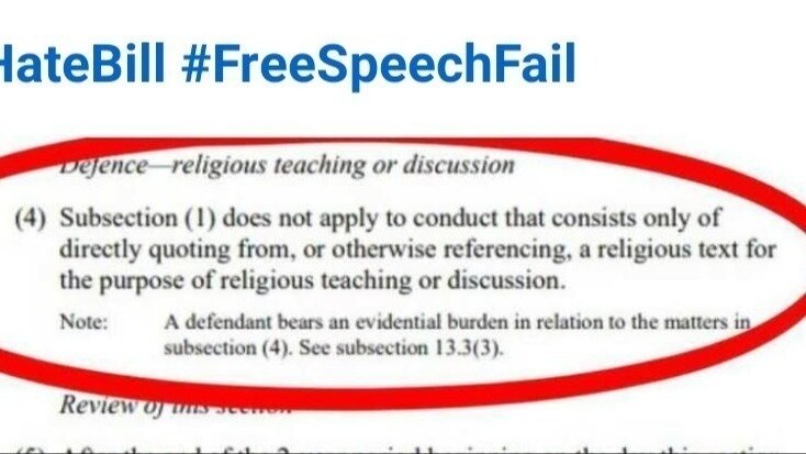 Petition · Removal of the clause exempting all religious groups from ...