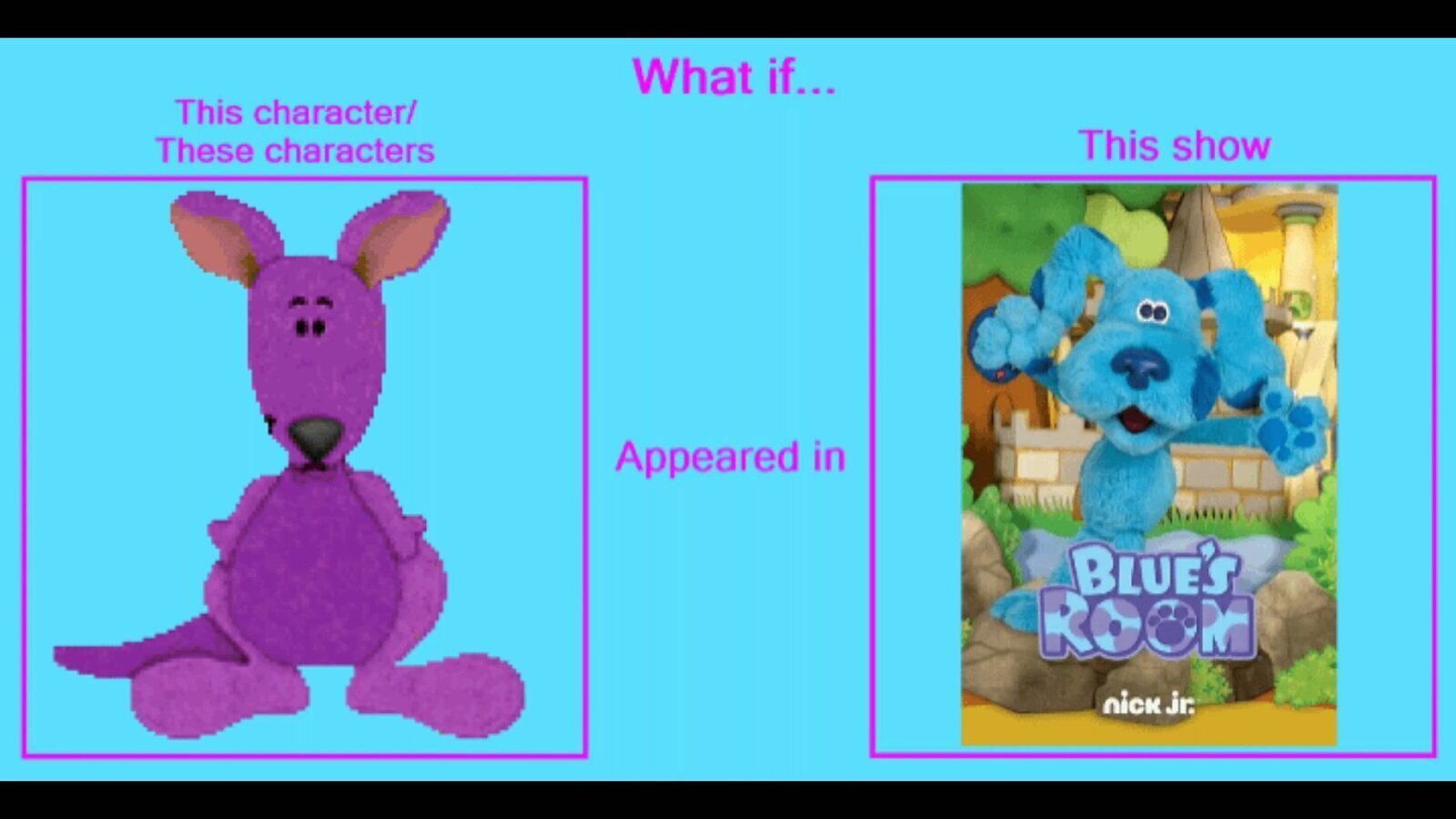 Petition · Put Purple KangAroo On Blue's Room - United States · Change.org