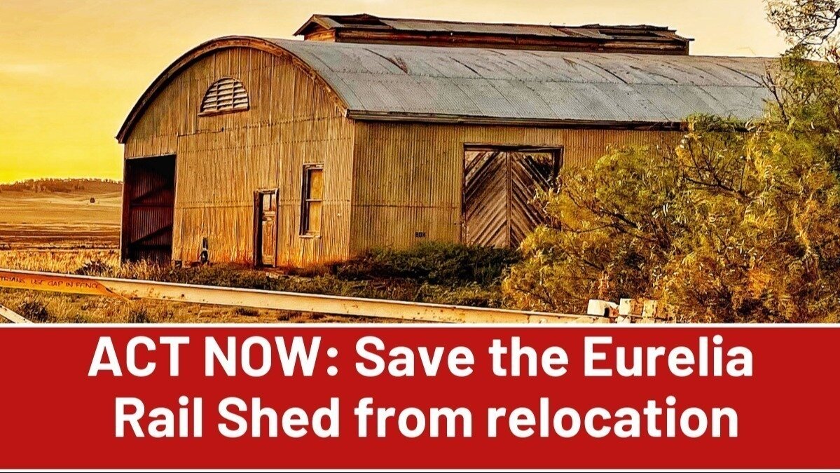 Petition · Stop the Relocation of Eurelia's Historical Rail Shed to ...