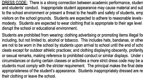 Petition · Change the unfair and unequal dress code and dress coding of ...