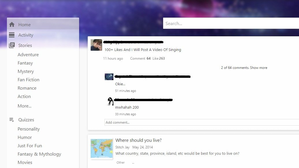 Petition · Stop updating Quotev - Canada · Change.org
