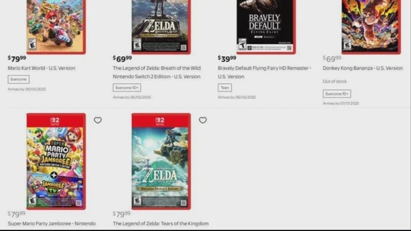 Petition · Set the Nintendo Switch 2 Launch Games at $60 and Console at ...
