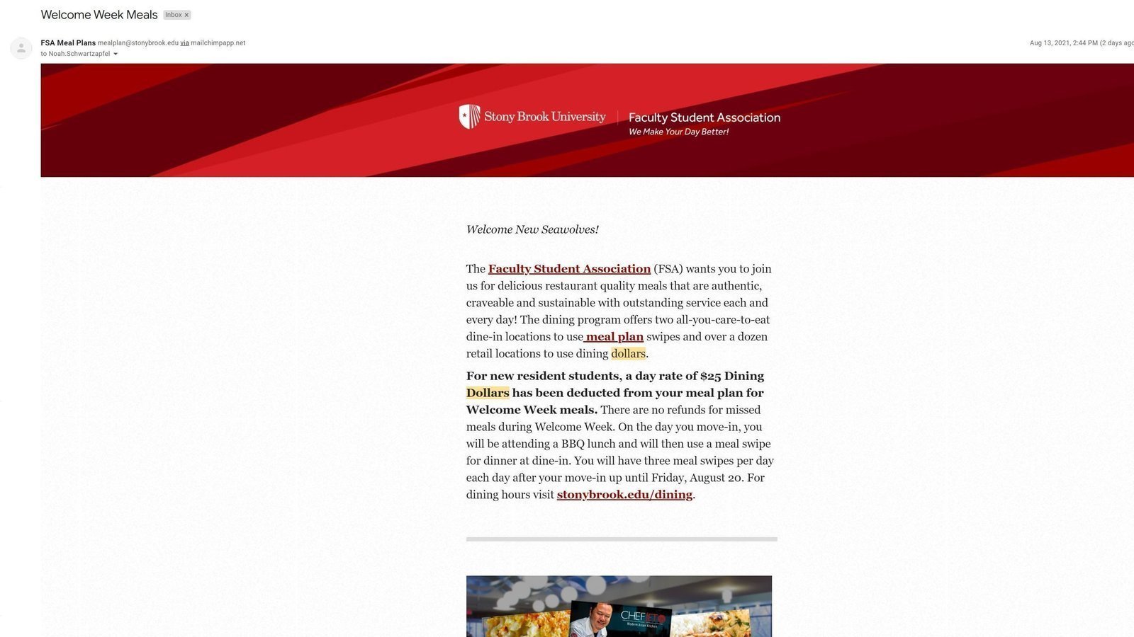 Petition · Eliminate the mandatory $25 daily meal fee - United States ...
