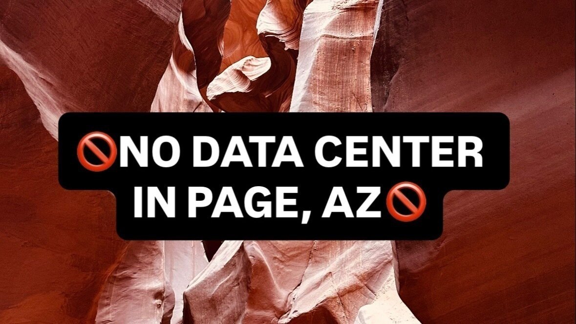 Petition · No Data Center in Page, AZ - Page, United States · Change.org