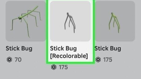 Petition · Bring back the Stickbug avatar in Roblox - United States ...