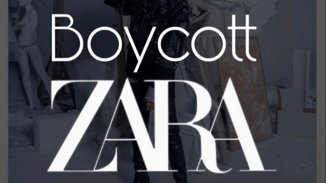 Petition · Boycott Zara for Insensitive Representation of Palestinian ...