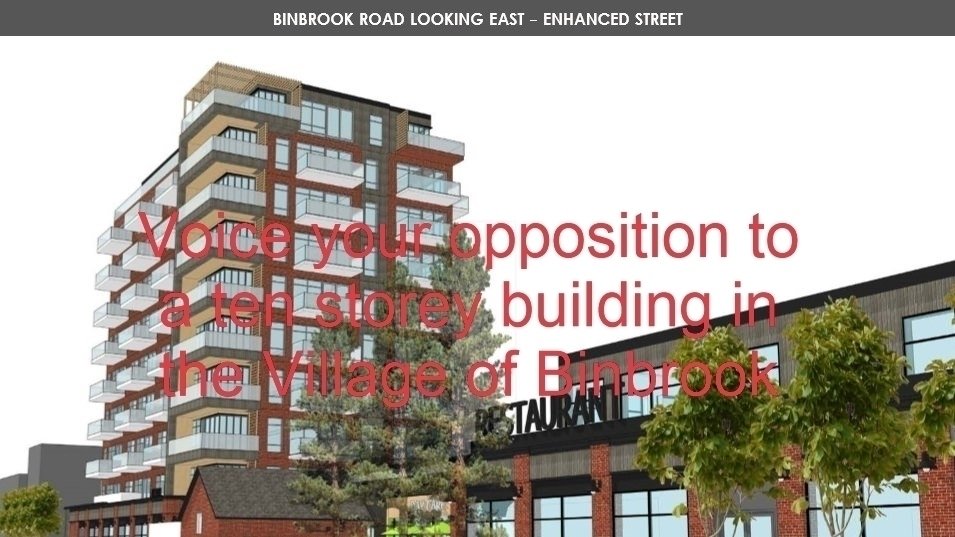 Petition · Stop the Ten Storey Building proposed for Binbrook Road, in ...
