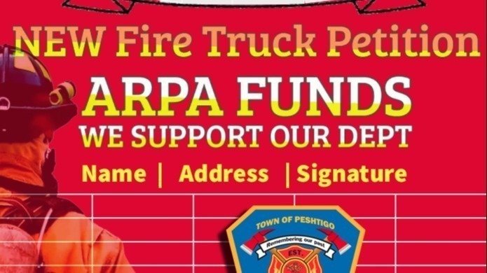 Petition · Agenda Item Request- All Remaining ARPA funds are allocate to the replacement Fire ...