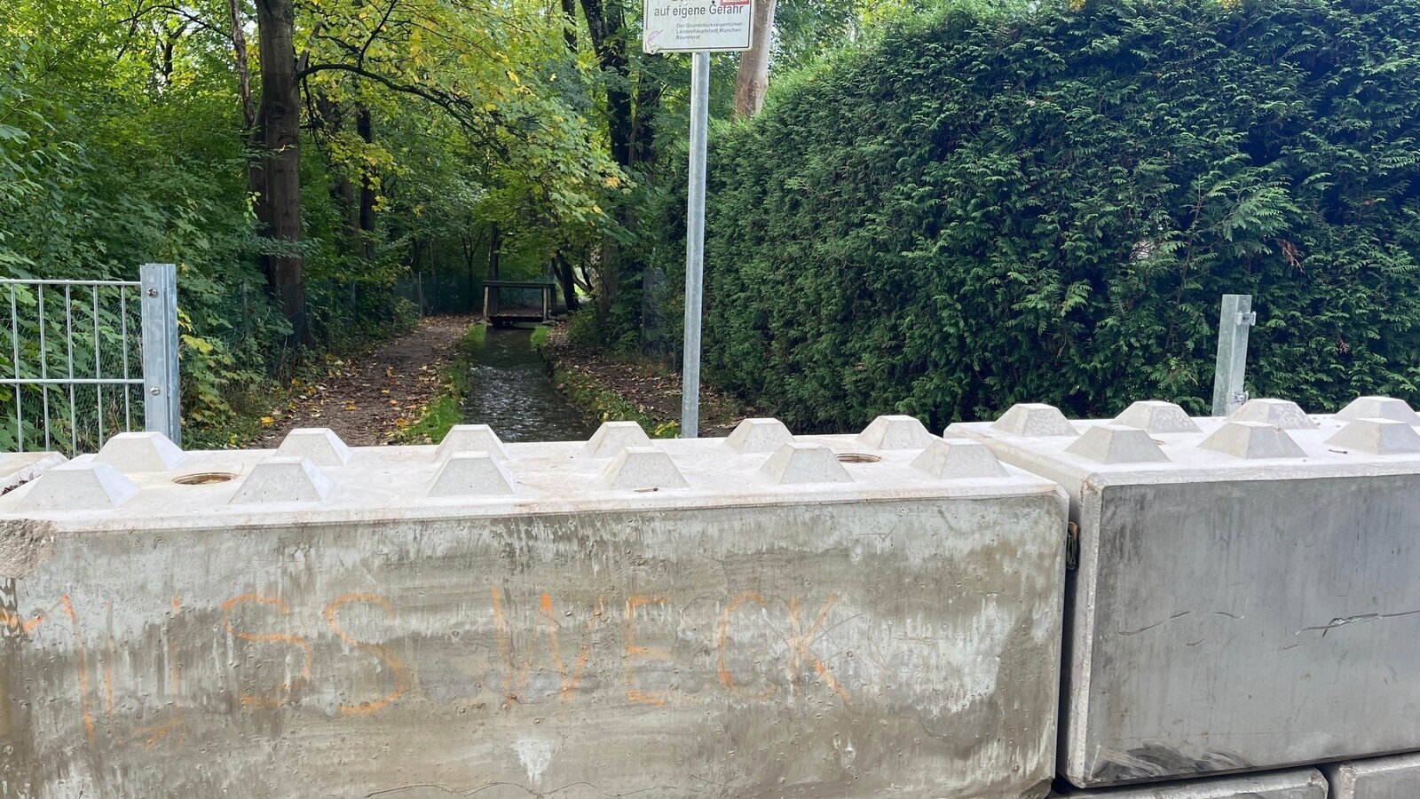 Petition · Öffnen Sie den Zugang zum Hachinger Bach wieder - Munich ...