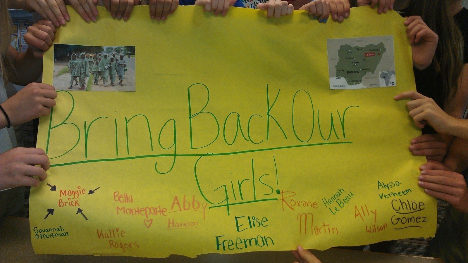 Petition · Bring Back Our Girls - United States · Change.org