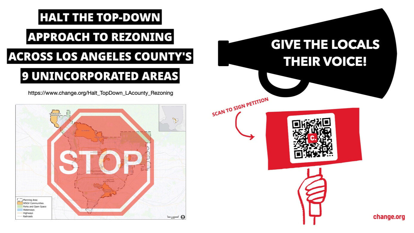 Petition · Halt the Top-Down Approach to Rezoning Across Los Angeles ...