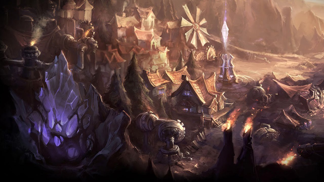 League Of Legends Crystal Scar