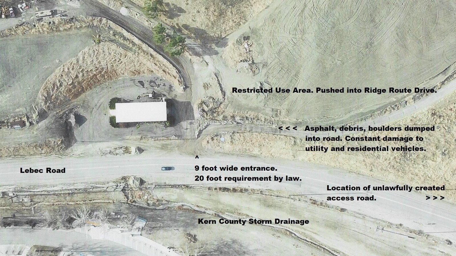 Petition · Save Ridge Route Drive & Daniel Gilbert Tarr - Lebec, United ...