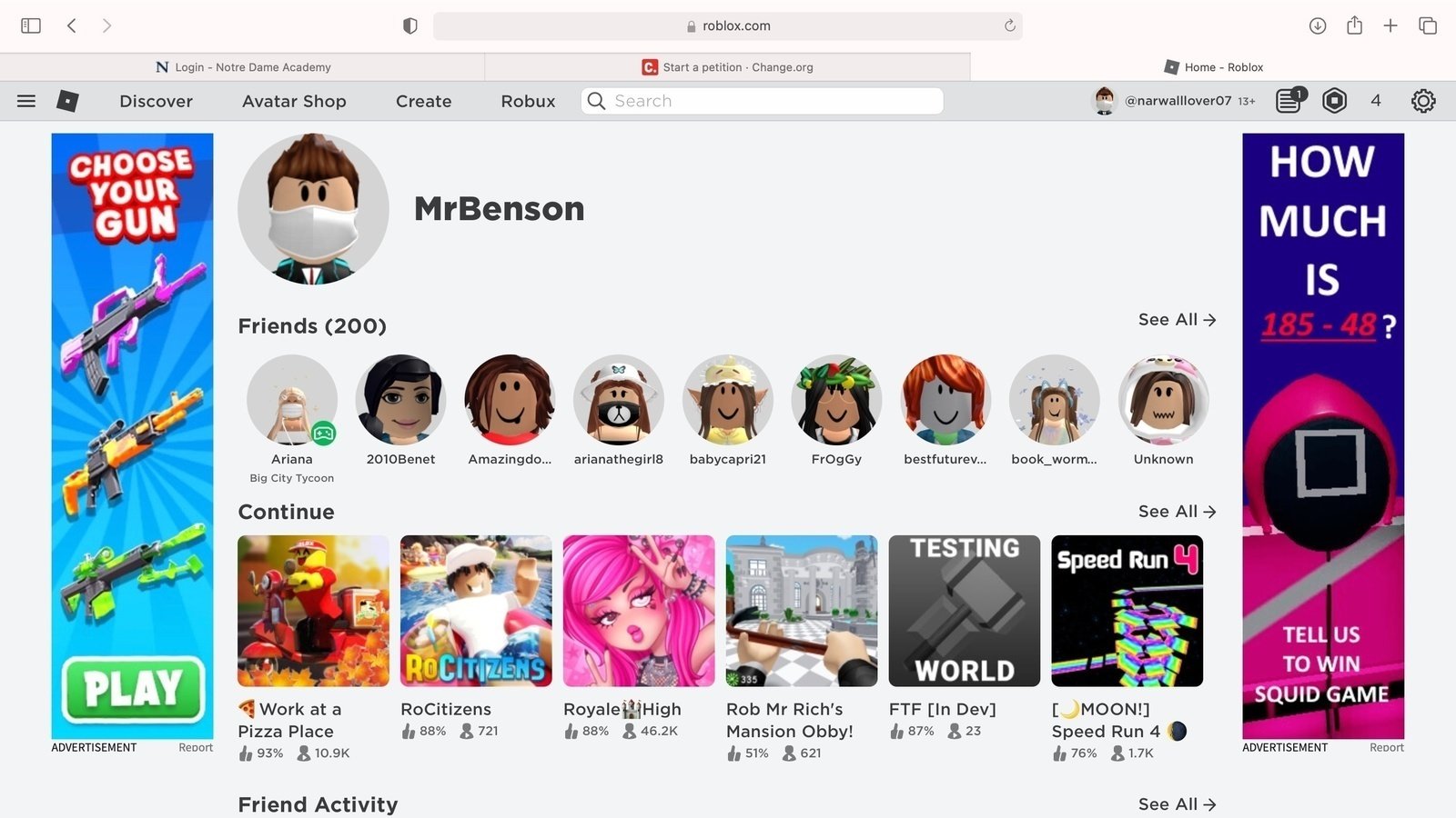 Petition · Get Mr. Benson Roblox - United States · Change.org