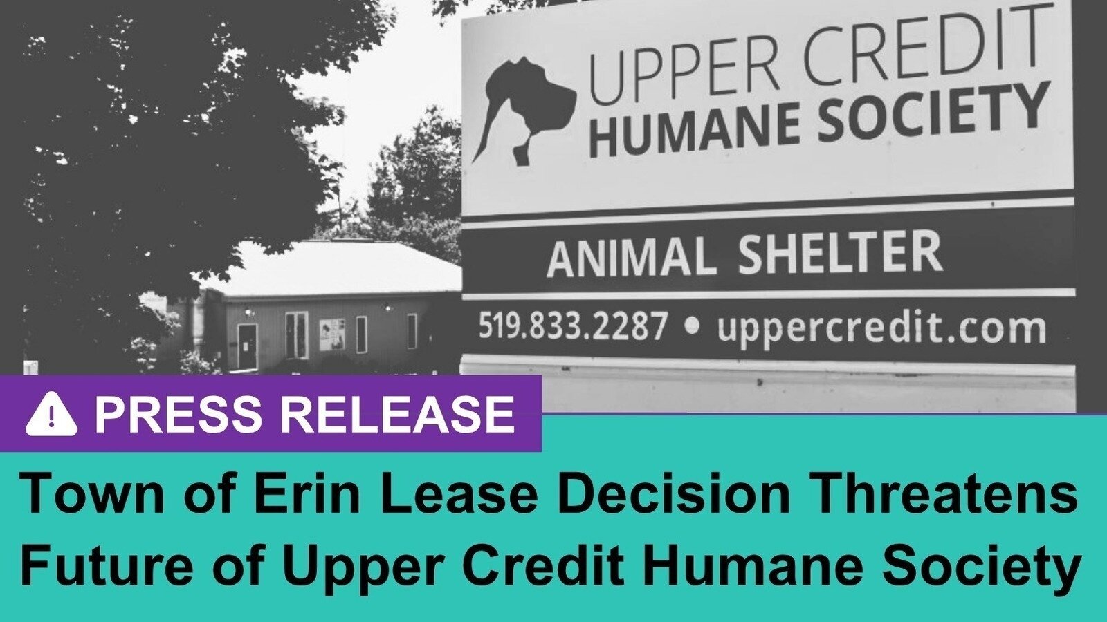 Petition · Help Upper Credit Humane Society Protect the Animals ...