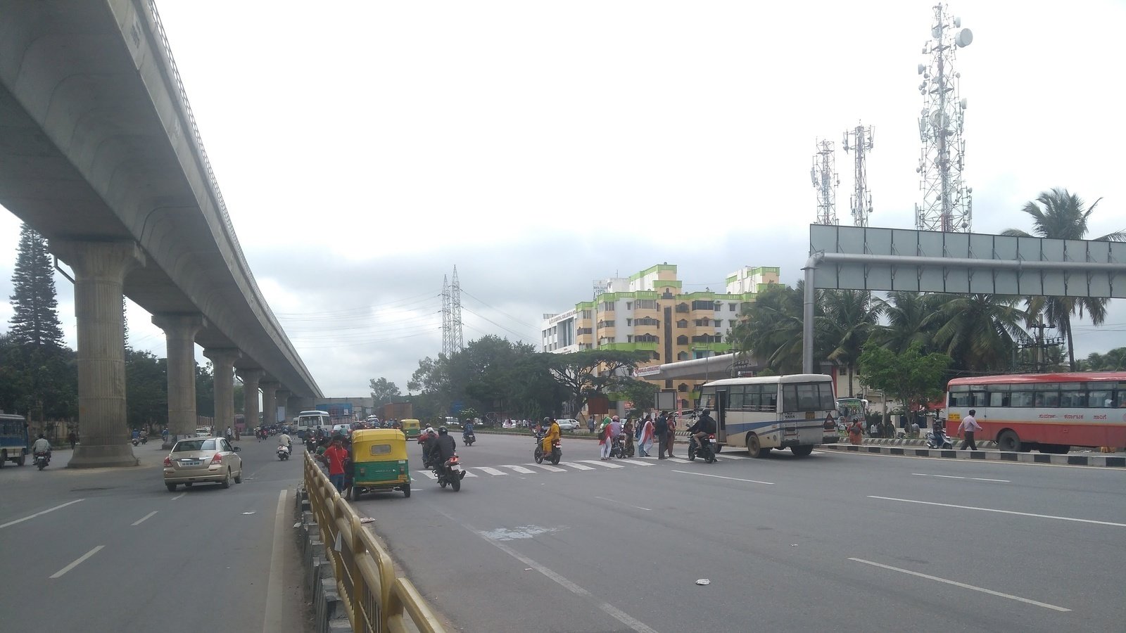 Petition · Want Overhead walkway or Skywalk at Peenya Metro Station ...