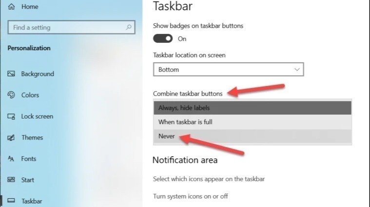 Petition · Windows 11 Taskbar - Bring back "Never Combine" and "Combine ...
