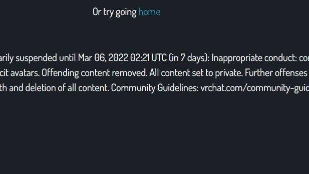 Petition · Vrchat start reviewing accounts when reported - United ...