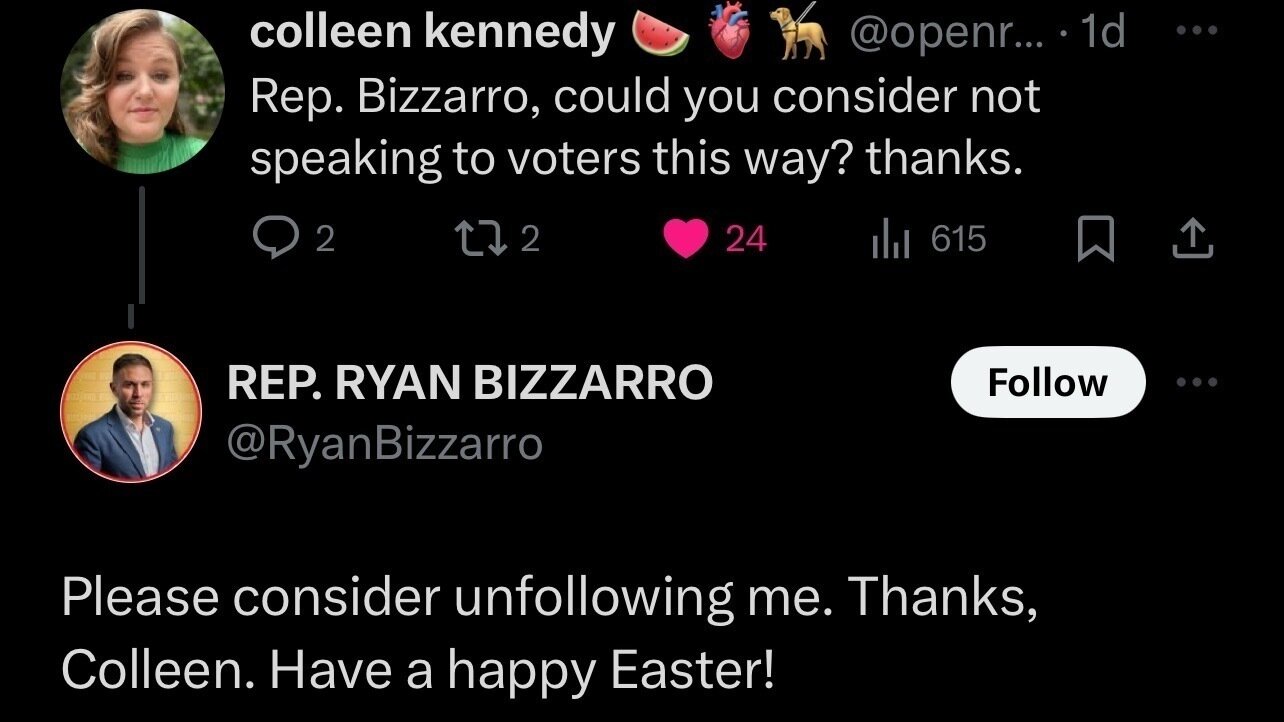 Petition · Demand PA NOW Withdraw Endorsement of Ryan Bizzarro - United ...