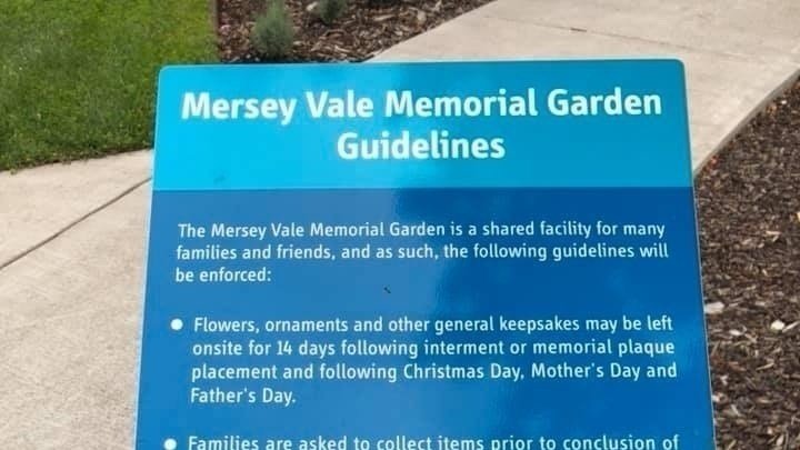 Petition · Stop items being removed from Mersey Vale Memorial Park ...