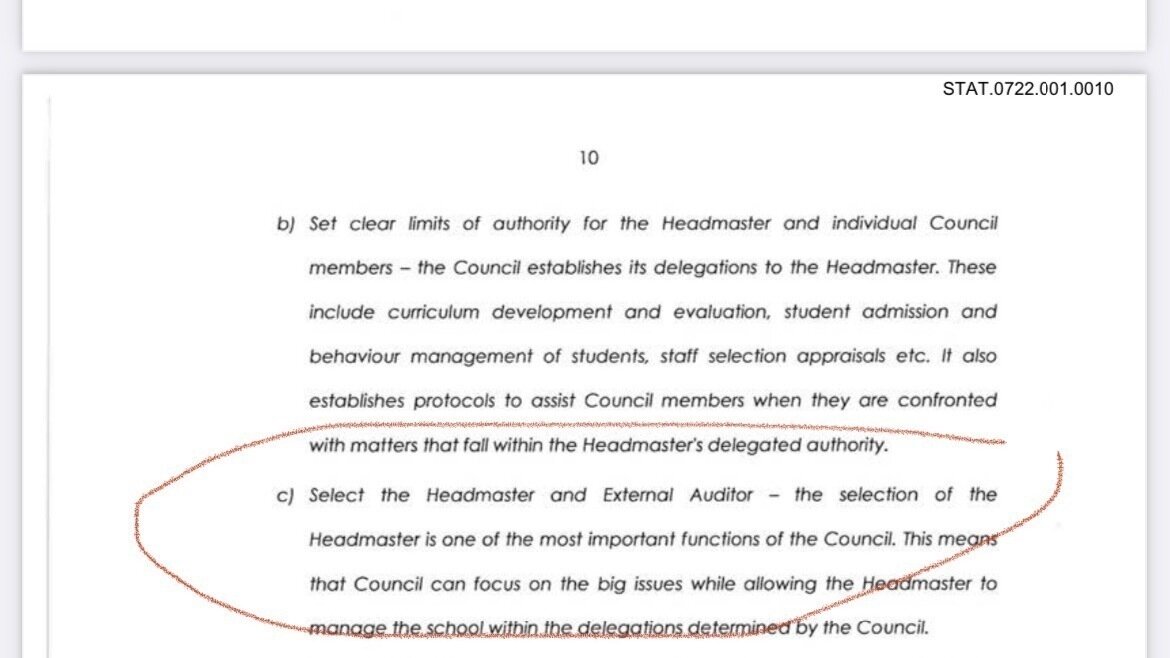 Petition update · Was the School Council dissolved so the ASC could ...