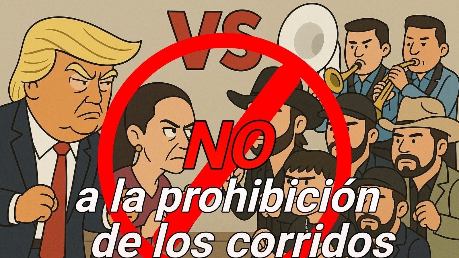 Pétition · No a la prohibición de los narcocorridos - Mexique · Change.org