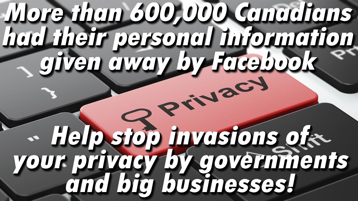 Petition · Stop Invasions of Our Privacy - Canada · Change.org