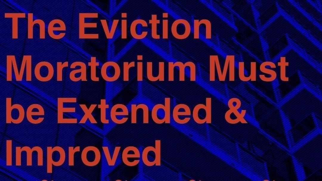 Petition · Extend & Improve the Eviction Moratorium - United States ...