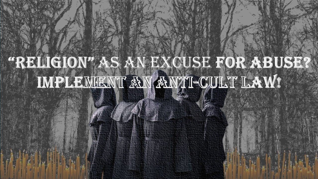 Petition · Push for Anti-cult law: Stopping the use of religion to step ...