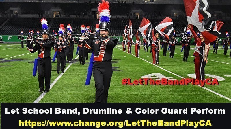 Petition · Let High School Band, Drumline and Color Guard Perform in ...