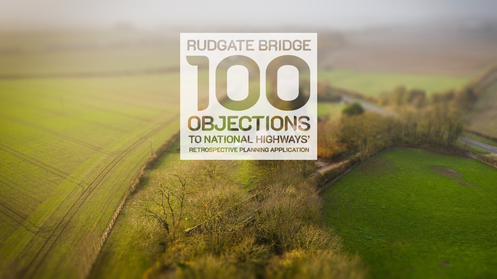 Petition update · Update on Rudgate bridge planning application ...