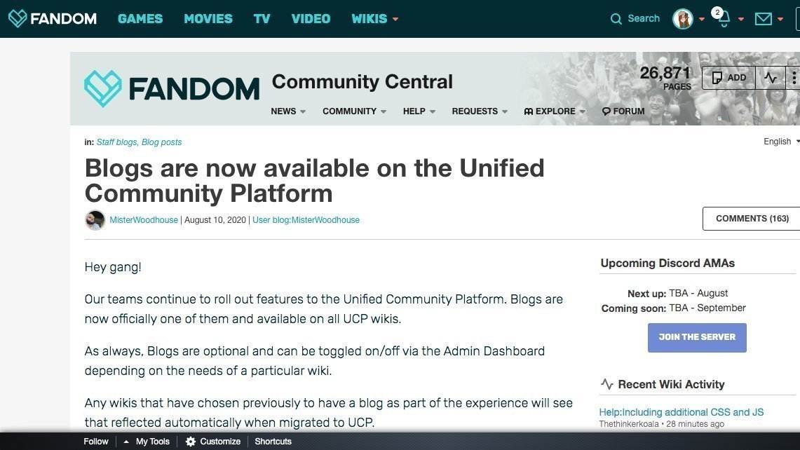 Petition · Tell Fandom Not to Migrate Our Wikis to the Unified ...