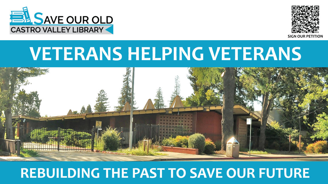 Petition · Save the Old Castro Valley Library for use by veterans and ...