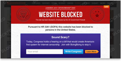 Petition · PROTECT IP / SOPA Act Breaks the Internet - United States ...