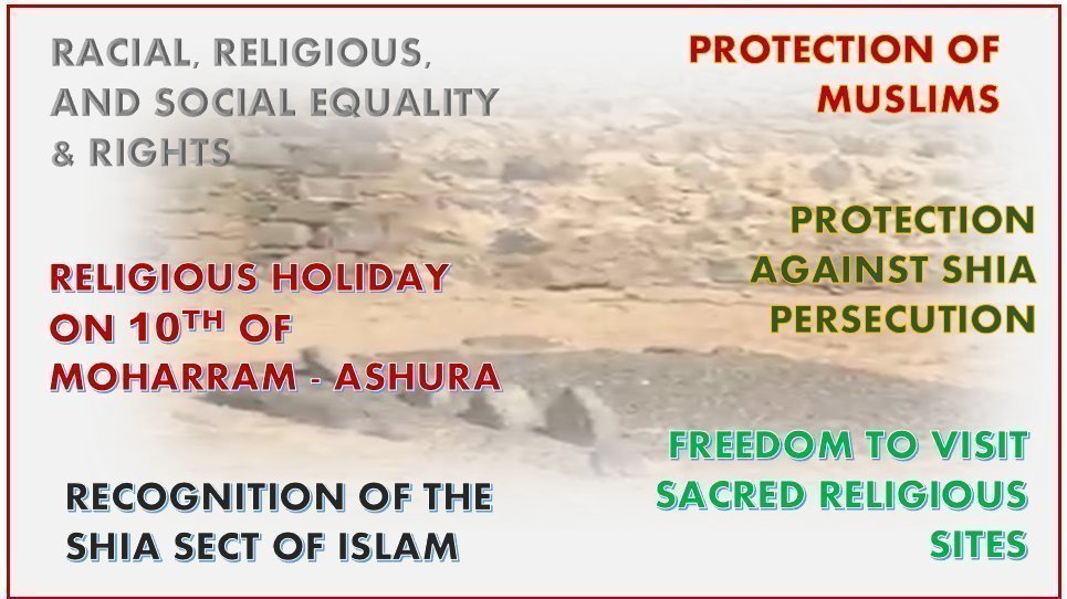 Petition · Recognition and Protection of the Shia Muslims - United ...