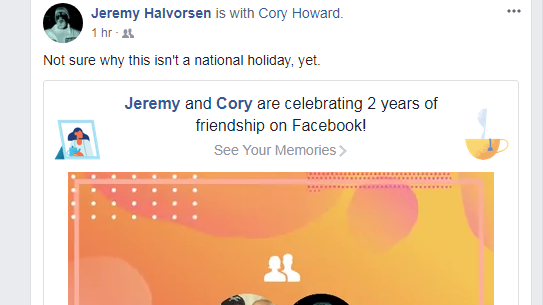 Petition · National Holiday: Cory and Jeremy Day - United States ...