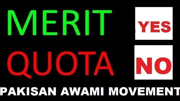 Petition · Eliminate Quota in Sindh Urban Districts,Pakistan ...
