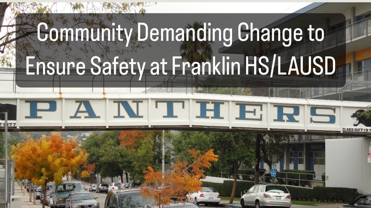 Petition · Community Demanding Change to Ensure Safety at Franklin HS ...