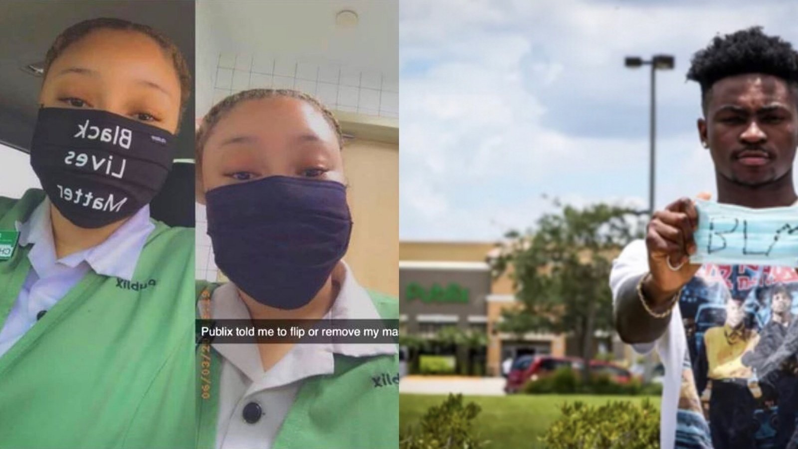Petition · Allow Publix Employees to wear BLM face masks and ...