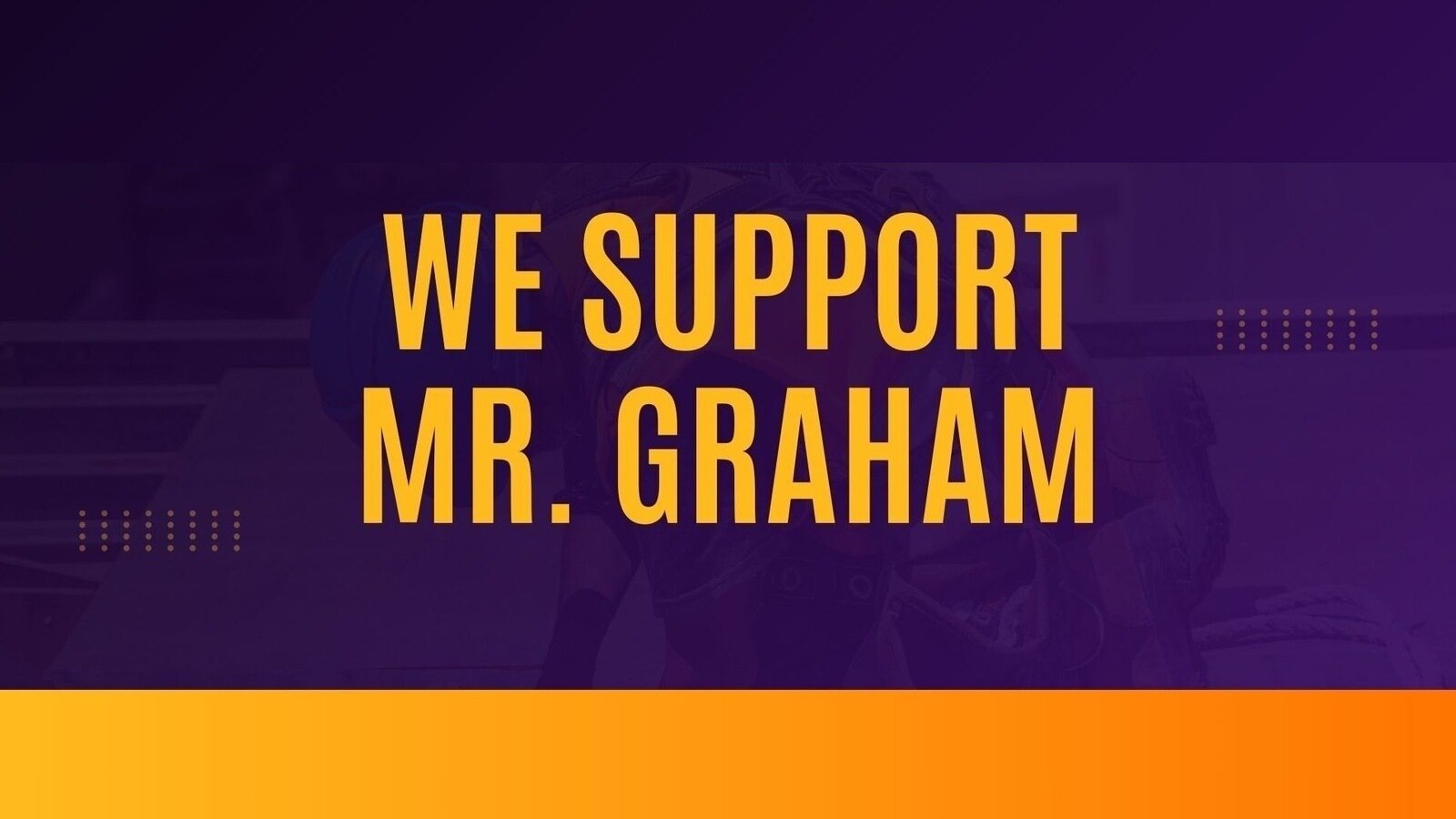 Petition · Support Mr. Graham - Springville, United States · Change.org