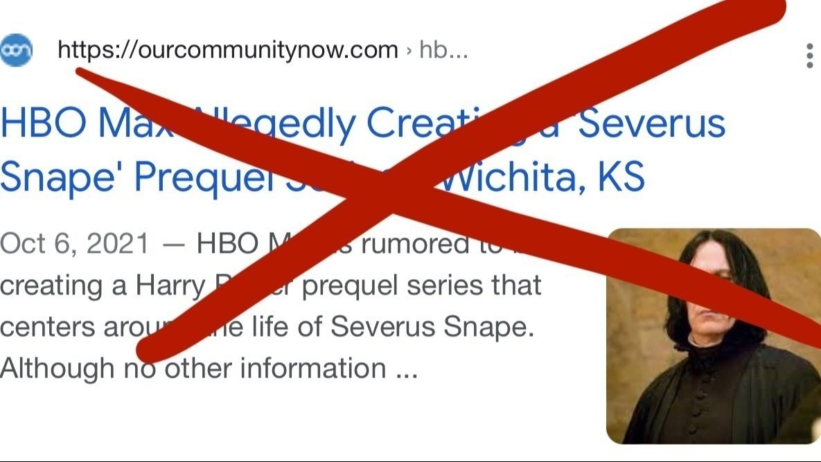 Petition · Anti-Snape Series - United States · Change.org