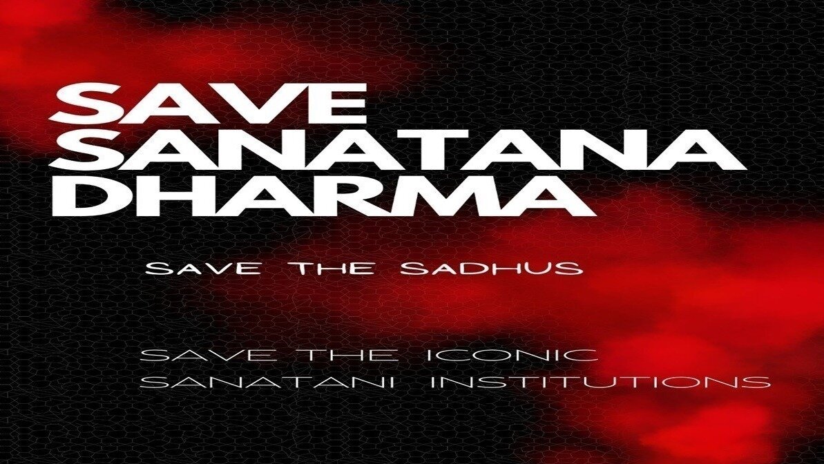 Petition · Save Sanatana Dharma | Save The Sadhus | Save The Iconic ...