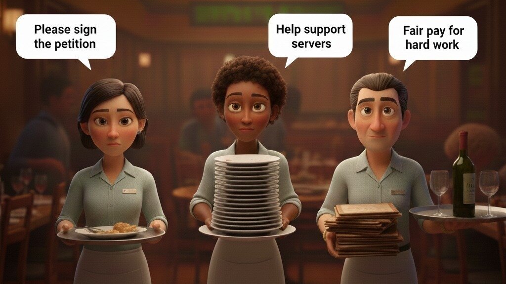Petition · Require automatic gratuity for large parties at Olive Garden ...